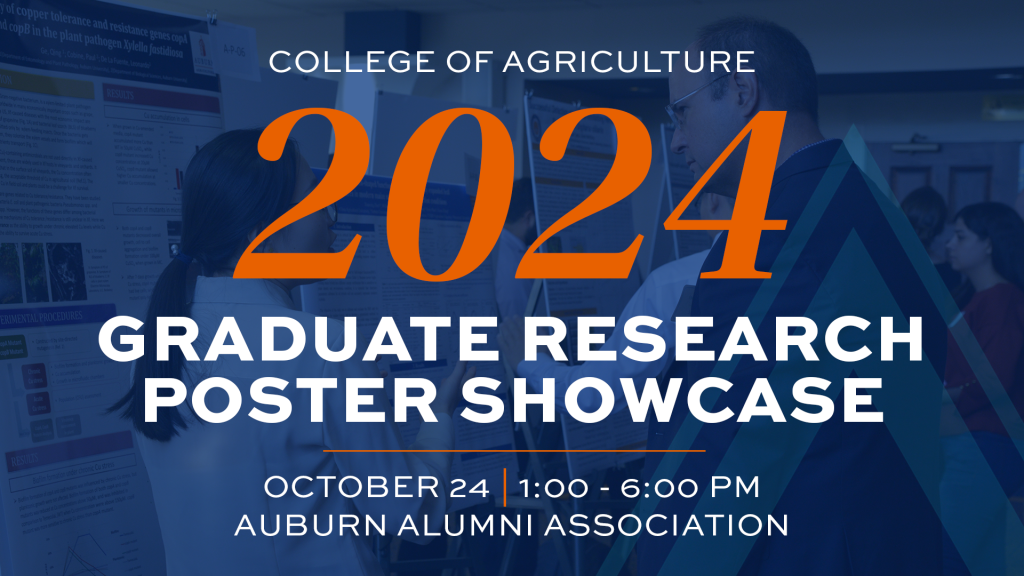 2024 COA Graduate Research Poster Showcase / Auburn University College of Agriculture