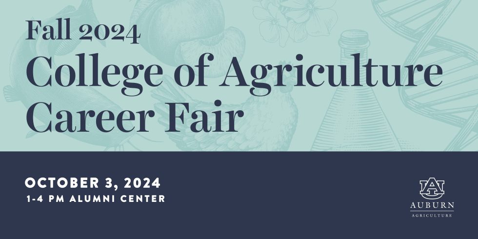 College of Agriculture Career Fair – Fall 2024 / Auburn University ...